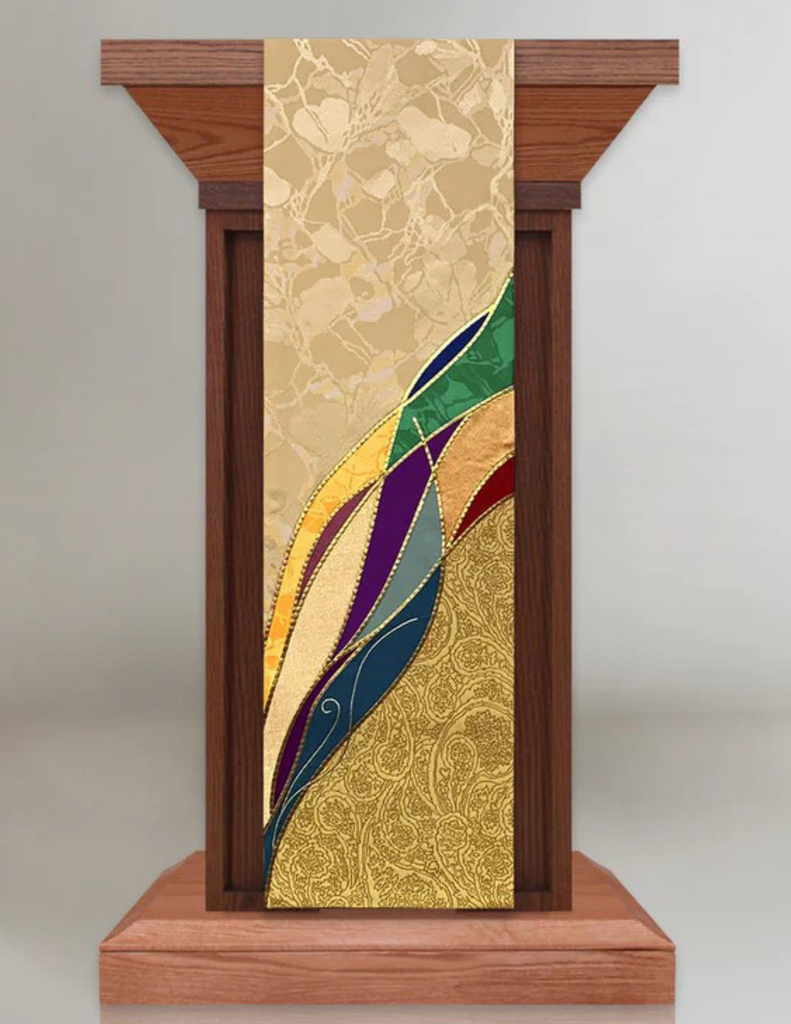 Festive Gold Lectern Hanging – Bramante Studio