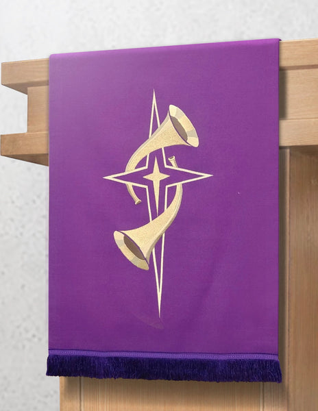 Advent Star & Horns Sample Lectern Hanging – Bramante Studio