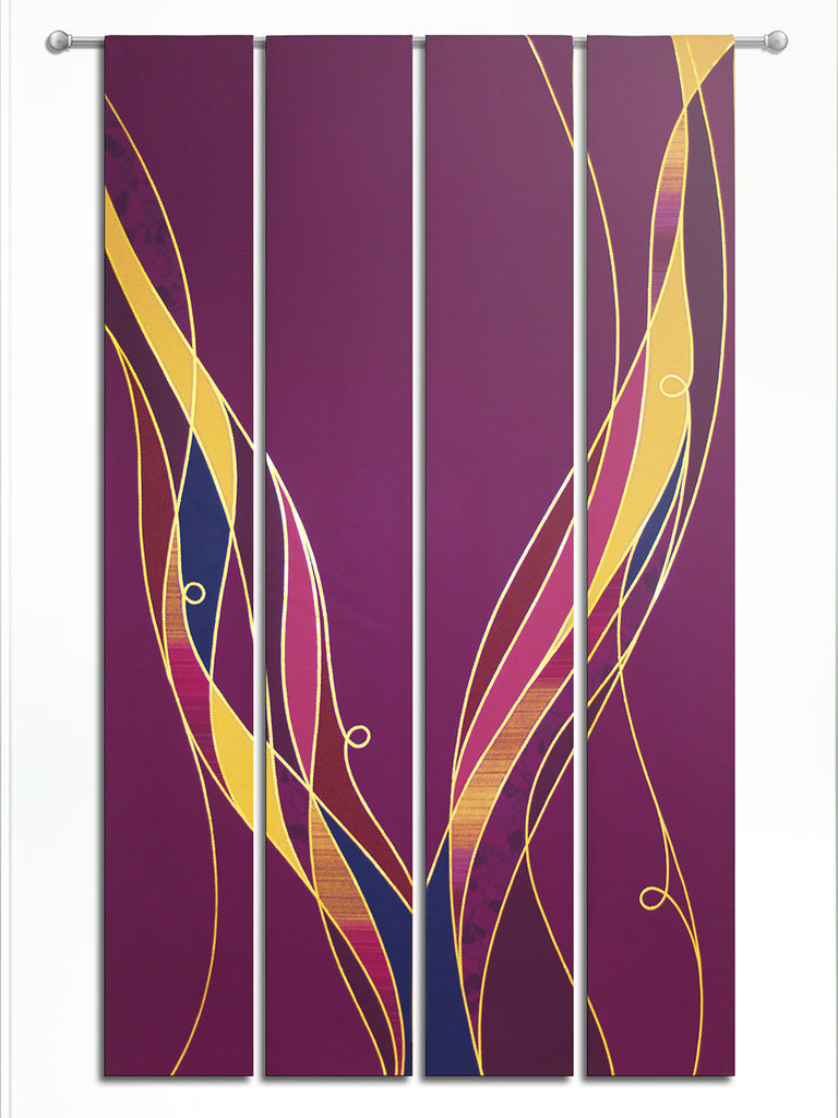 Purple Water Design Banners – Bramante Studio
