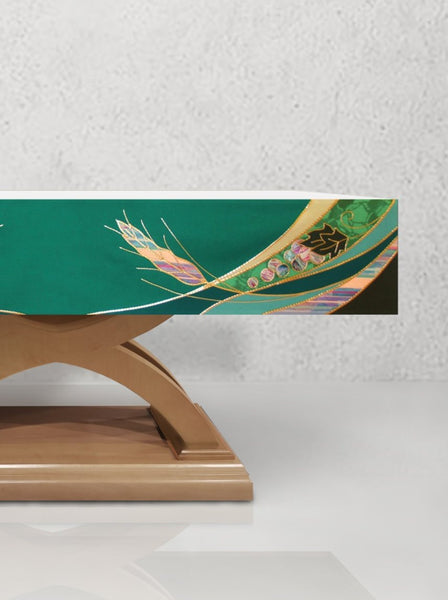 Green Eucharistic Altar Frontal – Bramante Studio
