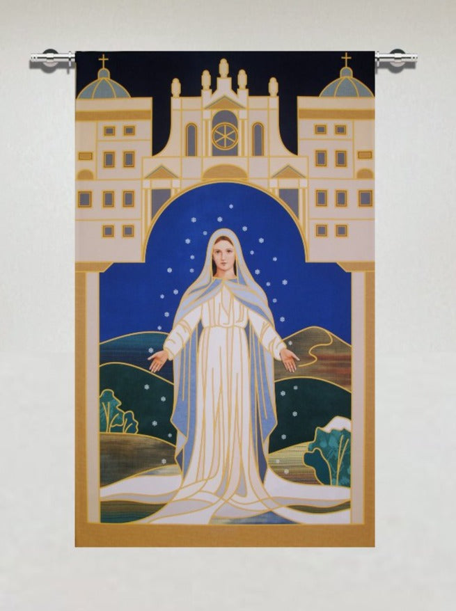 Our Lady of the Snows Banner – Bramante Studio