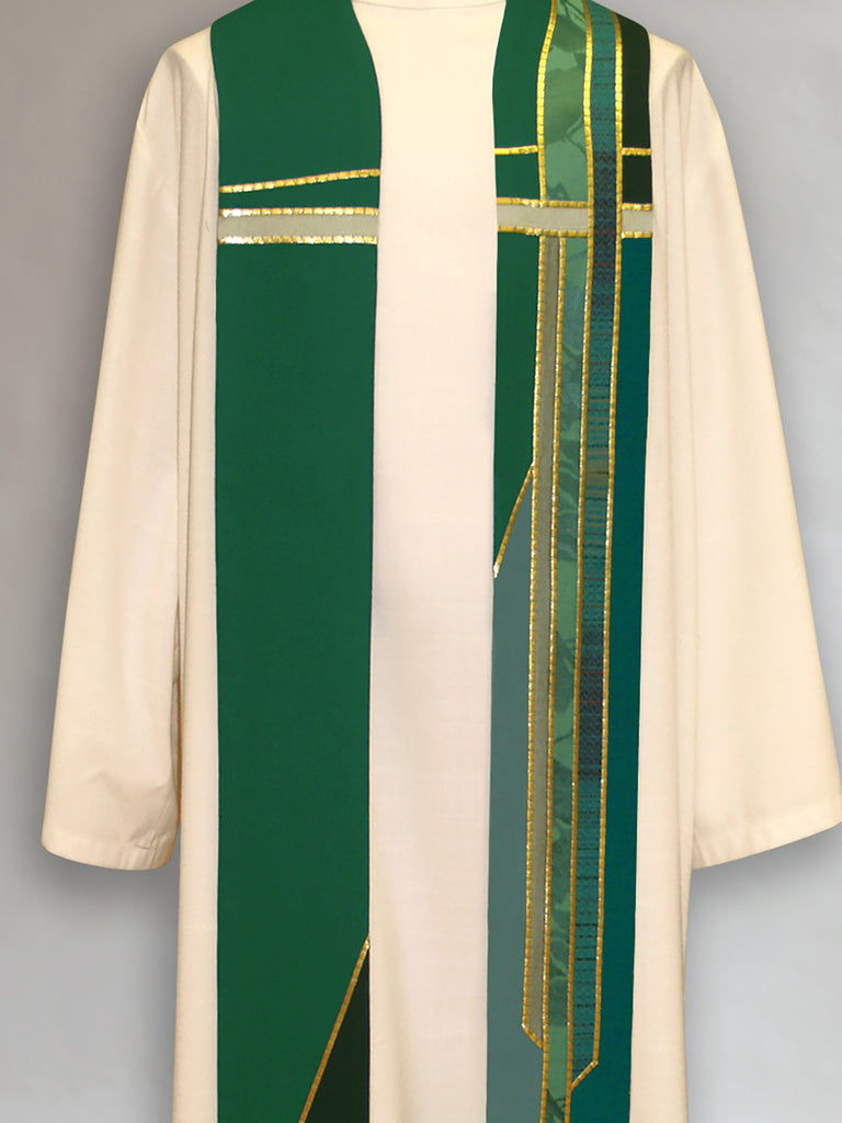 Stained Glass Cross Stole – Bramante Studio