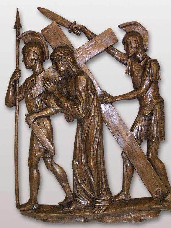 Stations of the Cross in Bronze – Bramante Studio